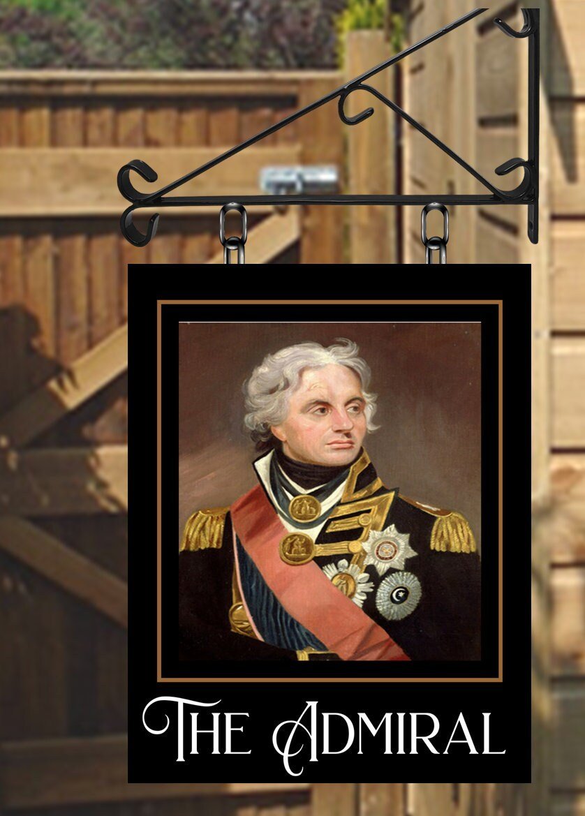The Admiral Personalised Swinging Custom made – BarSigns UK